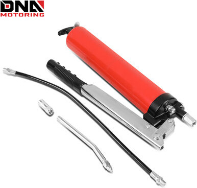DNA Motoring Heavy Duty Grease Gun, 18 Inches Multipurpose Manual Solid ...