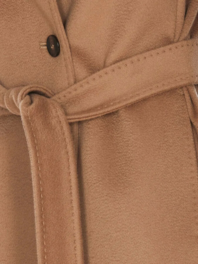 Max Mara Double-Breasted Wool Coat - ShopStyle