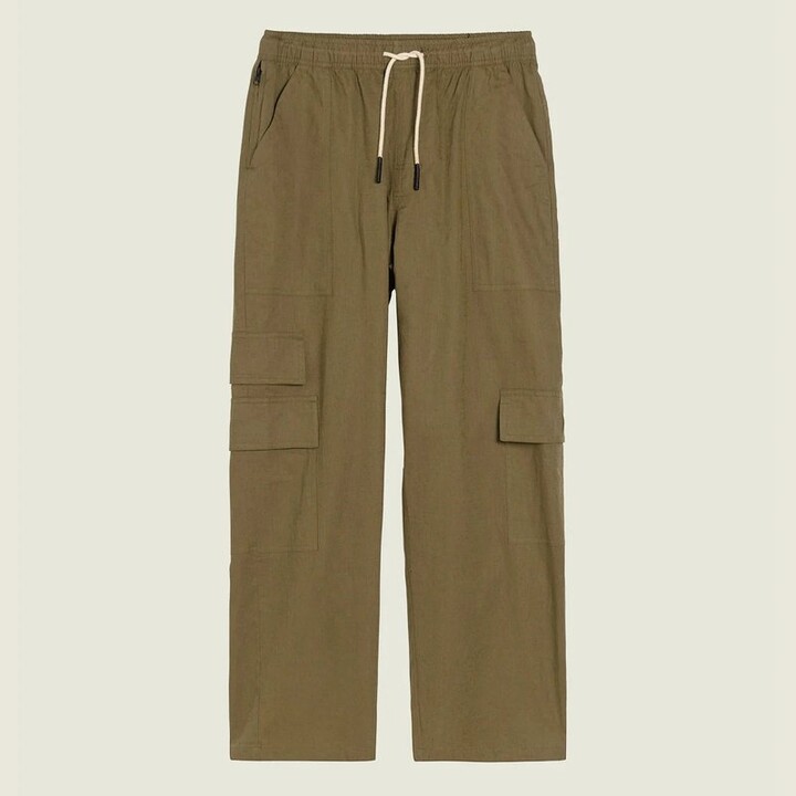 OAS Army Cargo Linen Pants - ShopStyle