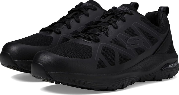 Skechers Arch Fit SR - Axtell (Black) Men's Shoes - ShopStyle