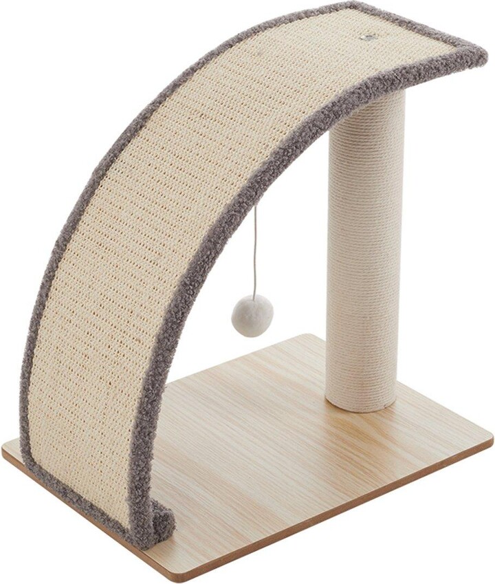 Living and Home Slope Shape Sisal Cat Scratching Post with ...
