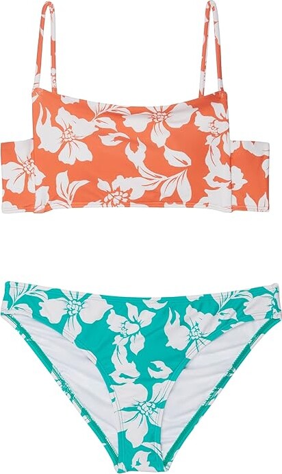 O'Neill Kids Oasis Square Neck Bralette Set (Little Kids/Big Kids ...