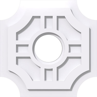 Modern Rectangular Ceiling Medallions | Shelly Lighting