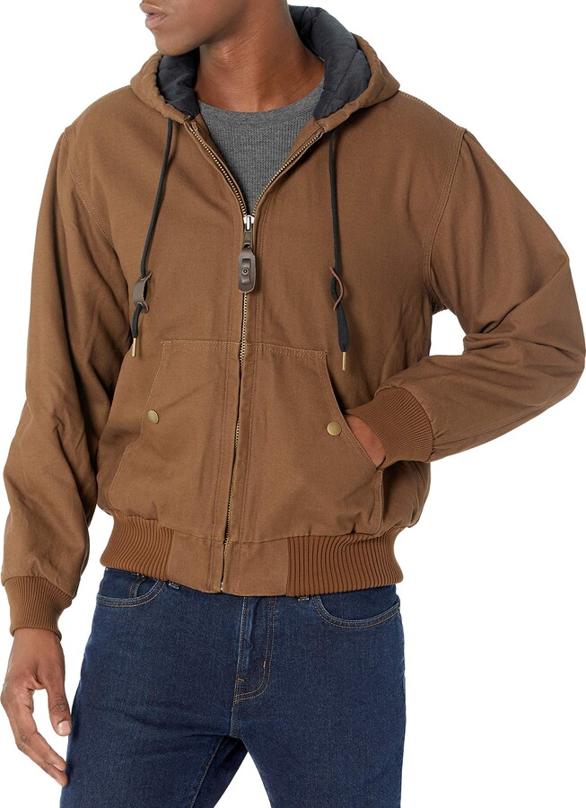 Amazon Essentials Men's Quilted Flannel-Lined Work Jacket - ShopStyle