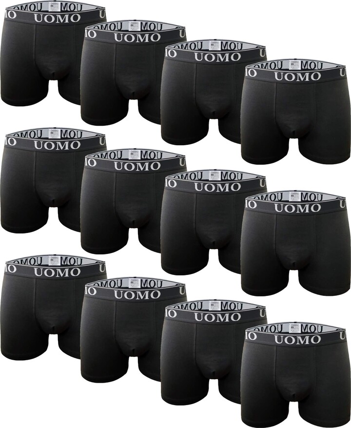Channo Boxers Classic Tight Cotton Boxers in Solid Colours - ShopStyle