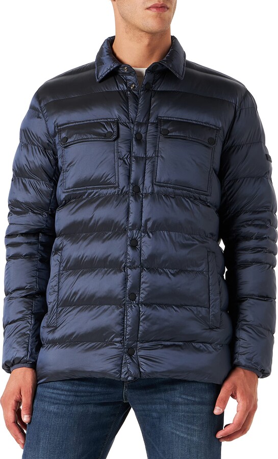 HACKETT LONDON Men's HS Down Overshirt Jacket - ShopStyle