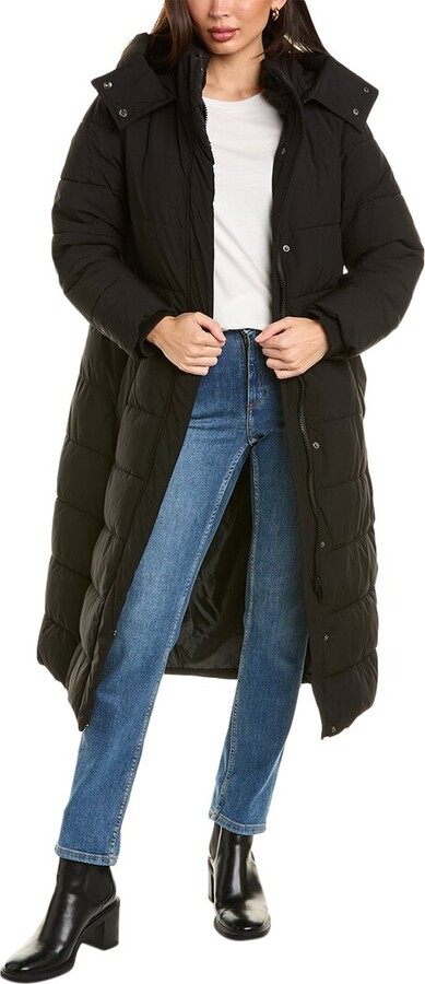 NVLT Longline Puffer Coat - ShopStyle