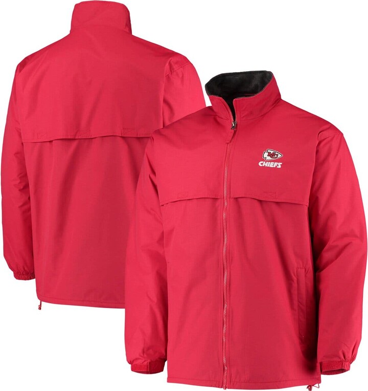 Men's Dunbrooke Red Kansas City Chiefs Triumph Fleece Full-Zip Jacket ...