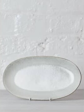 Broste Copenhagen Nordic Small Stoneware Oval Platter - ShopStyle