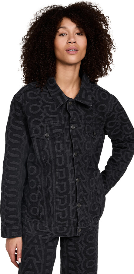 Marc Jacobs Monogram Denim Jacket - ShopStyle