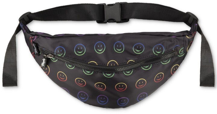 The Phluid Project Rainbow Smiley Fanny Pack Belt Bag - ShopStyle