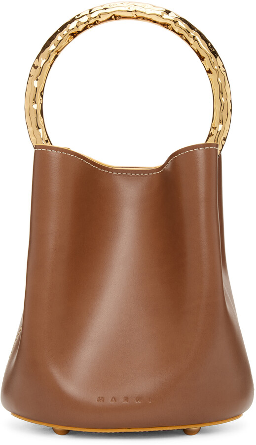 Marni Brown Pannier Bag - ShopStyle
