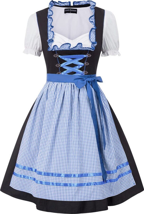 SCARLET DARKNESS 3pc-Set Costumes Oktoberfest Traditional Fancy Dress ...