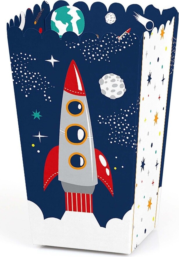 Big Dot of Happiness Blast Off to Outer Space - Rocket Ship Baby Shower ...