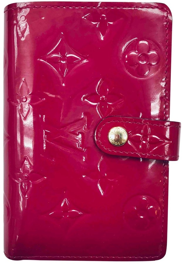 Louis Vuitton Red Patent leather Wallets - ShopStyle
