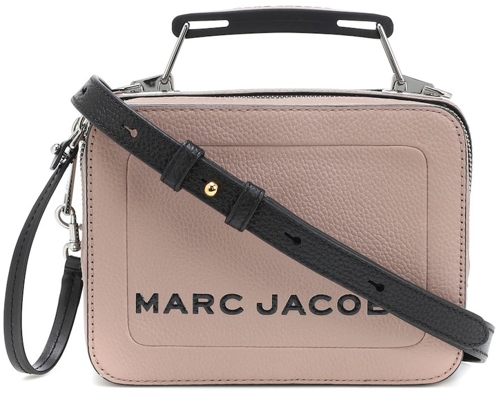 Marc Jacobs Box Mini leather shoulder bag - ShopStyle