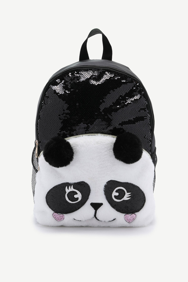Ardene Sequin Panda Backpack - ShopStyle