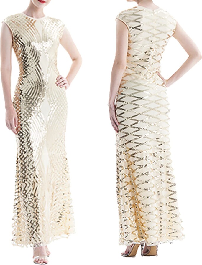 Generic 1920s Gatsby Dress Fringe Flapper Dress Summer Fringe Tassel ...