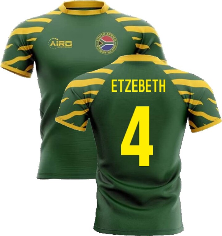 Airosportswear 2023-2024 South Africa Springboks Home Concept Rugby ...
