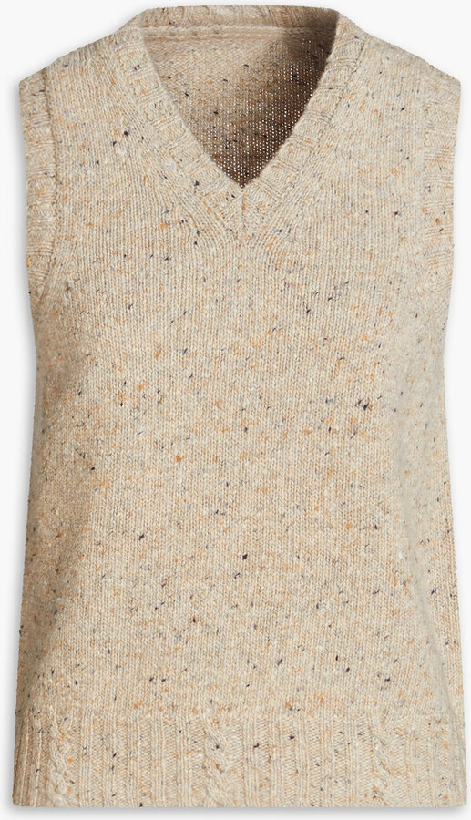 Alex Mill Francis Donegal wool-blend vest - ShopStyle Jackets