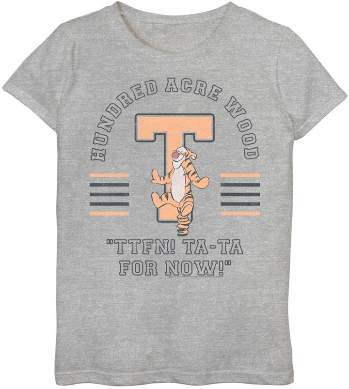 Licensed Character Disney's Winnie The Pooh Girls 7-16 Tigger Ta-Ta For ...