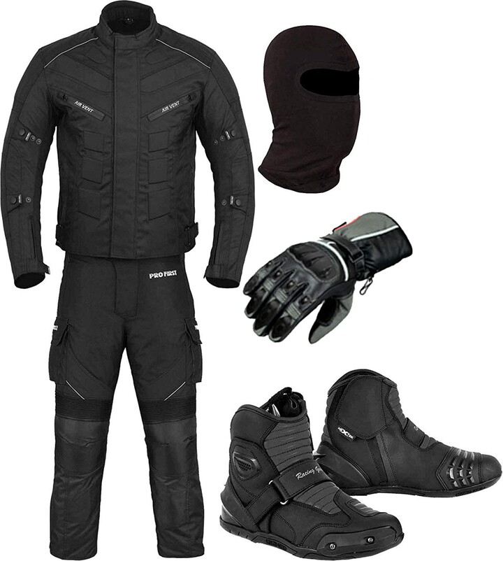 PROFIRST A Full Set of Waterproof Motorbike 2 Piece Suit Motorcycle ...