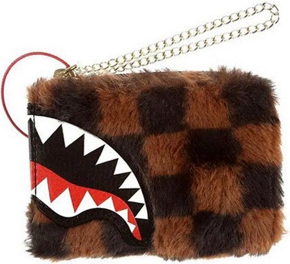 Sprayground Fur Sharks In Paris Wallet - ShopStyle