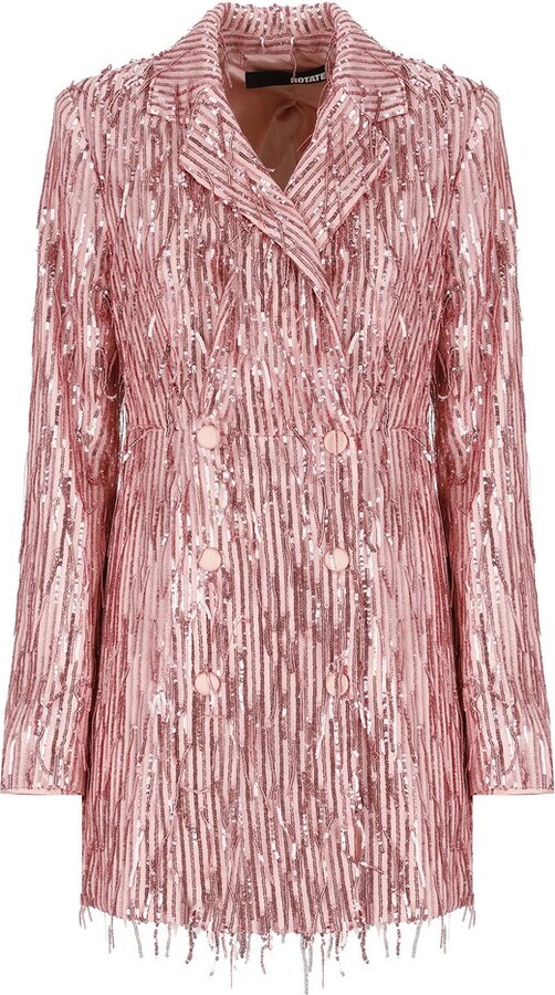Rotate by Birger Christensen Sequinned Blazer Dress - ShopStyle