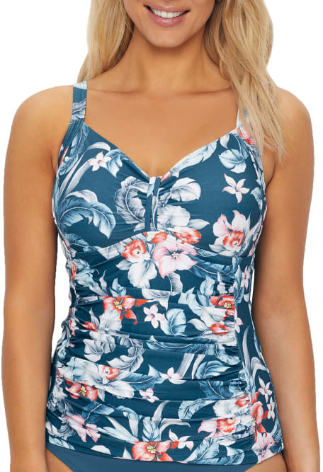 Azura South Pacific Underwire Tankini Top F-Cups - ShopStyle Two Piece ...