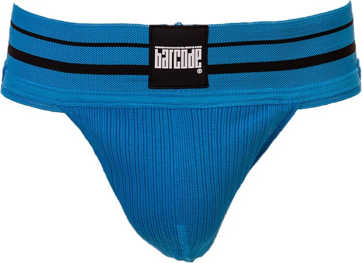 BarcodeBerlin Andreus Jockstrap Blue-Black - M - Jock Strap Underwear ...