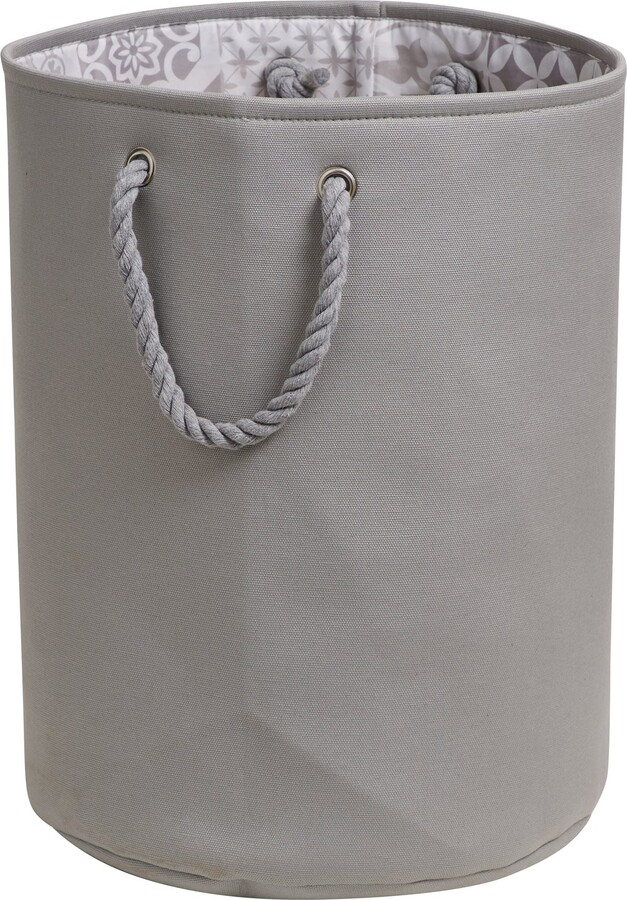 Dunelm Geo Tile Grey Laundry Bag Grey - ShopStyle Decor