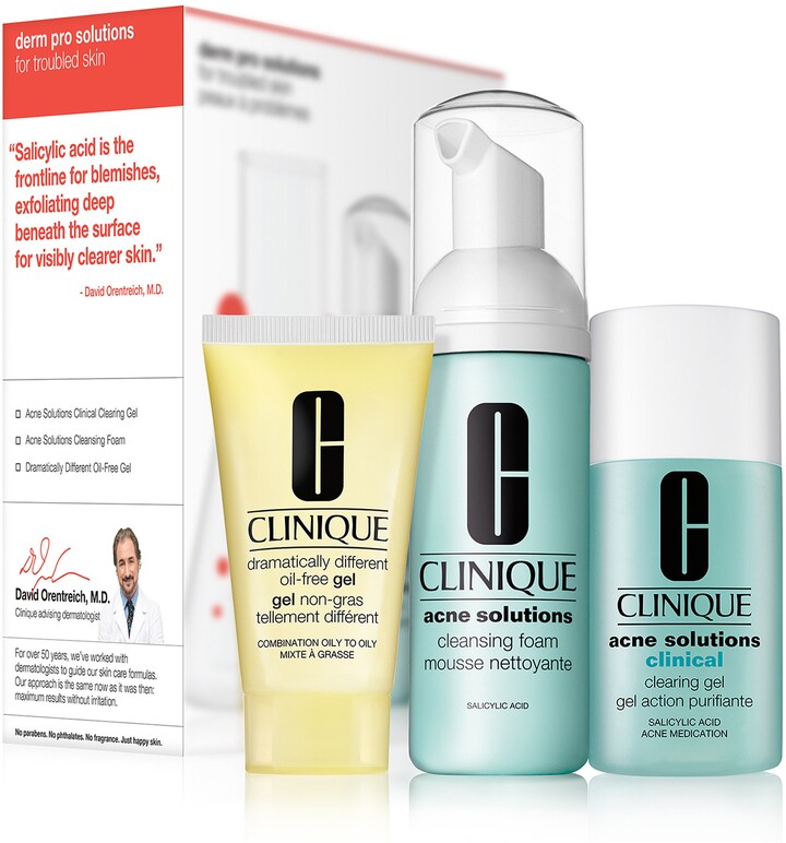 Clinique Derm Pro Solutions for Troubled Skin Set - ShopStyle Face Makeup