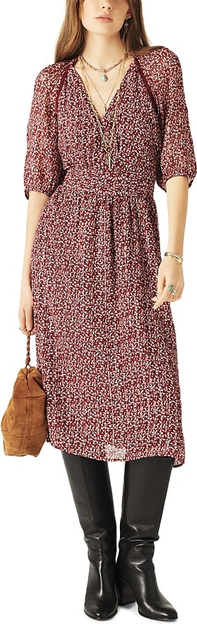 BA&SH ba & sh Kamala Midi Dress - ShopStyle