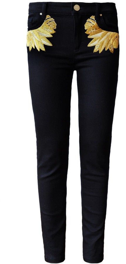 My Pair Of Jeans Gold Leaf Slim - ShopStyle