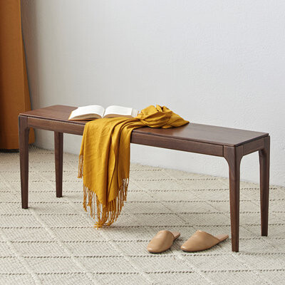 Concave Techie Nut-brown Solid wood Bench - ShopStyle
