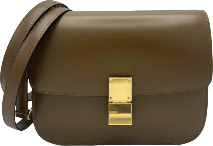 Celine Classic leather crossbody bag - ShopStyle