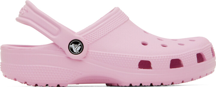 Crocs Pink Classic Clogs - ShopStyle Sandals