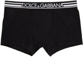 Dolce & Gabbana Black DNA Regular Boxers - ShopStyle