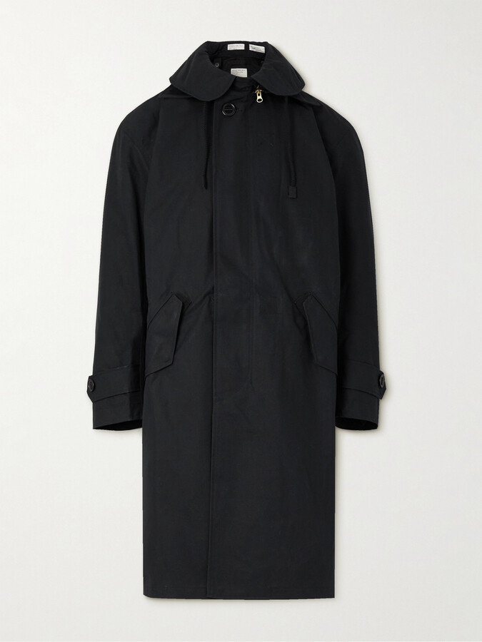 Applied Art Forms Convertible Shearling-Lined Cotton-Blend Ventile ...