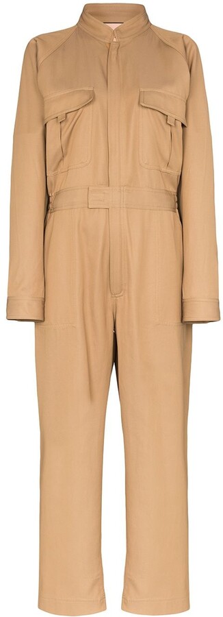Plan C Zip-Up Boiler Suit - ShopStyle Jumpsuits & Rompers