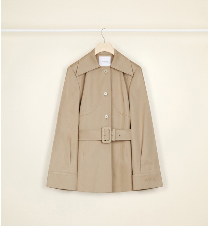 Patoo Belted Jacket - ShopStyle