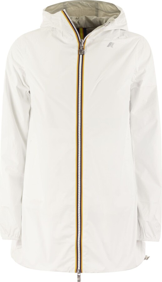 K-Way Sophie Plus - Reversible Hooded Jacket - ShopStyle