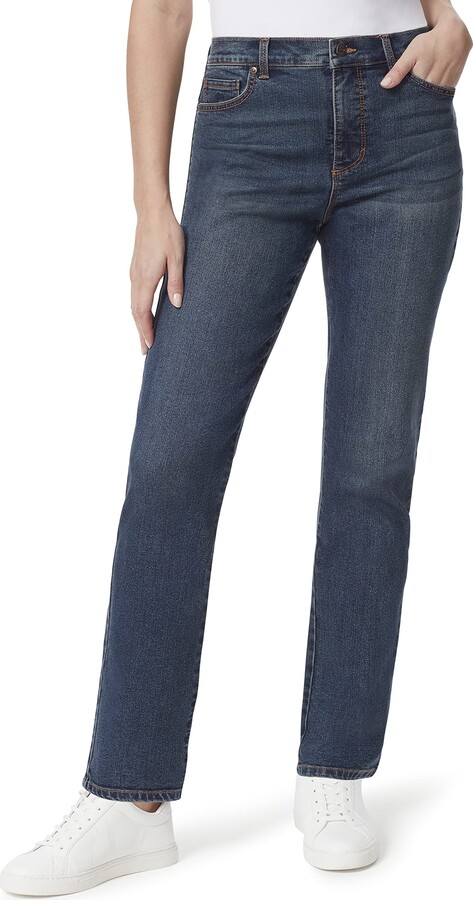 Gloria Vanderbilt Women's Amanda Classic High Rise Tapered Jean ...