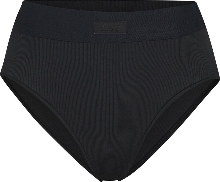 SKIMS Cotton Rib Mid Rise Brief - ShopStyle Panties