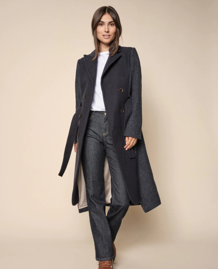 Mos Mosh Tony Navy Coat - ShopStyle