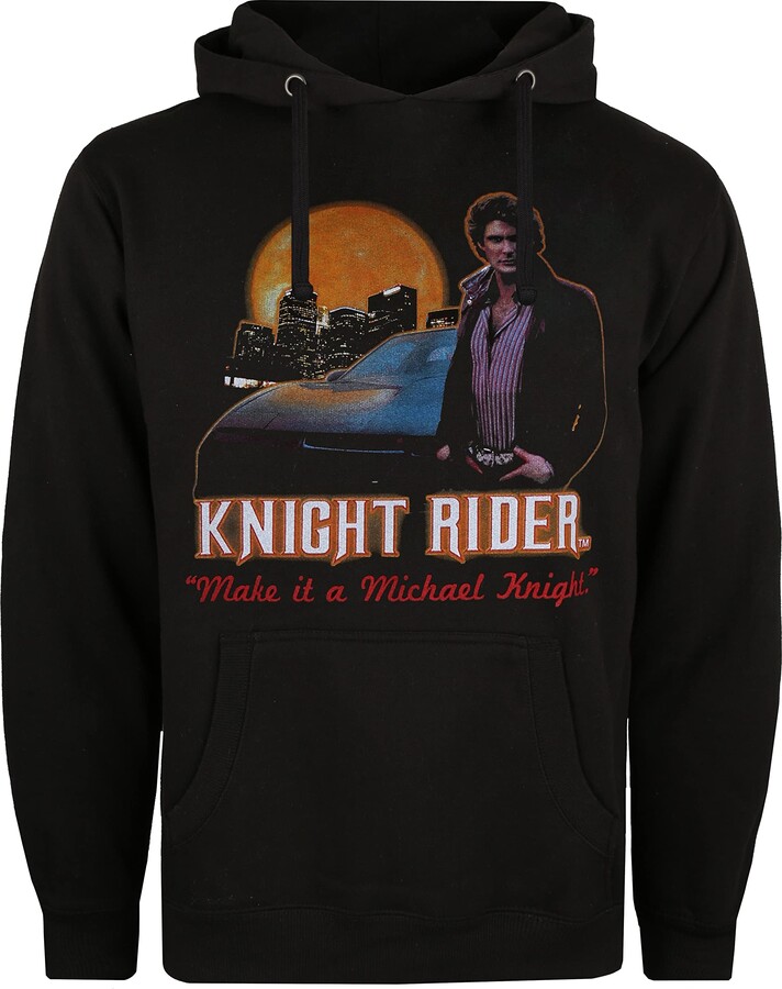 Knight Rider Men's Knight Rider Hooded Sweatshirt - ShopStyle Jumpers ...