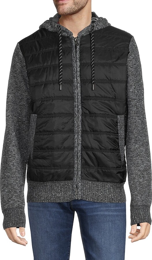 Point Zero by Maurice Benisti Textured Puffer Jacket - ShopStyle