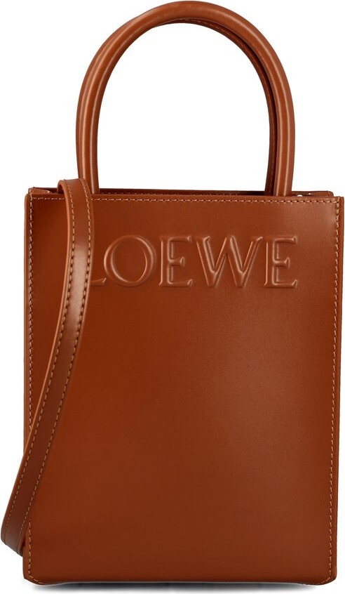 Loewe Logo Embossed Tote Bag - ShopStyle