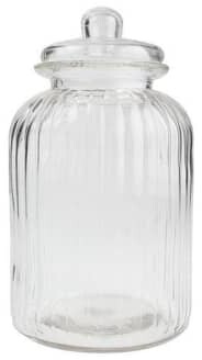 Tg Green TG - Large Ribbed Glass Jar With Lid - ShopStyle Drinkware ...