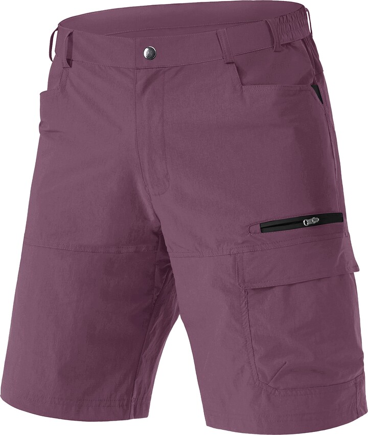 TACVASEN Mens Shorts with Pockets Cargo Shorts Men Work Shorts Men ...